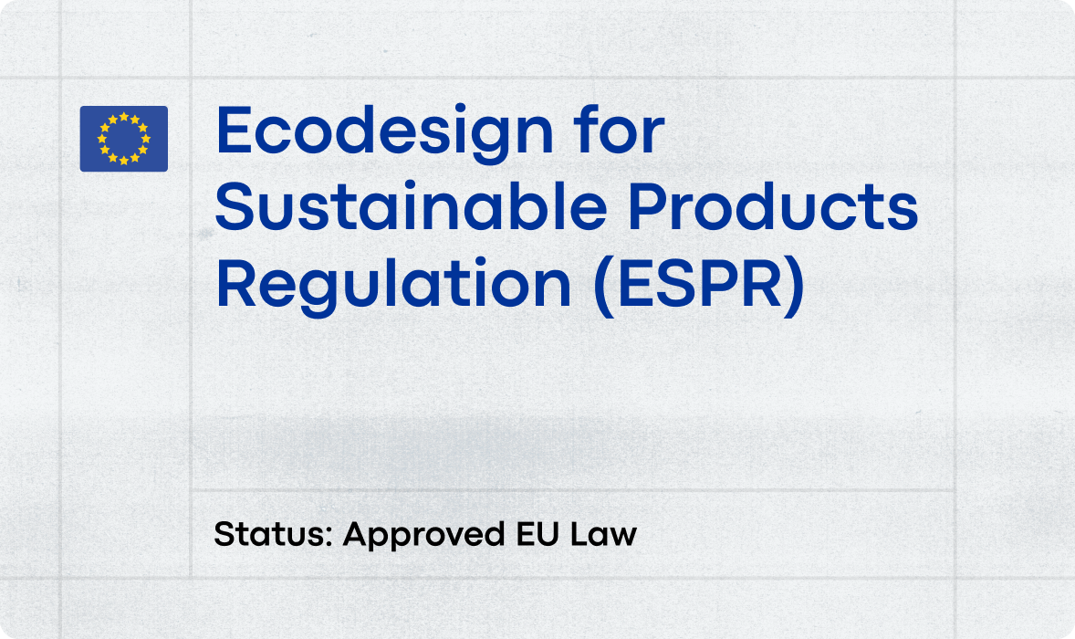 [Textiles] ESPR crash course - How the Ecodesign for Sustainable ...