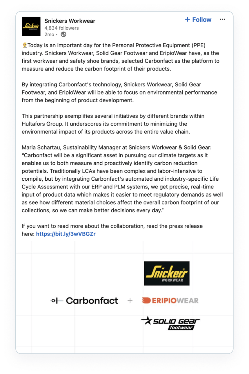 Customers | Carbonfact