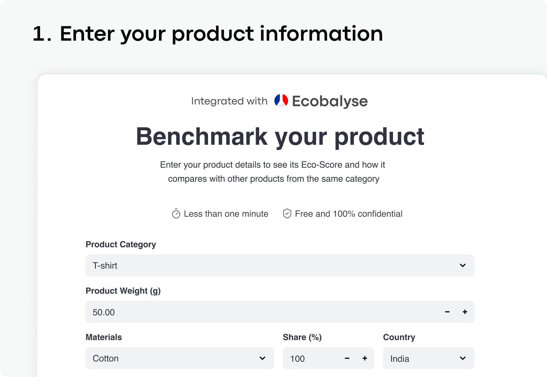 Calculate and Compare your French Textile Eco-Score