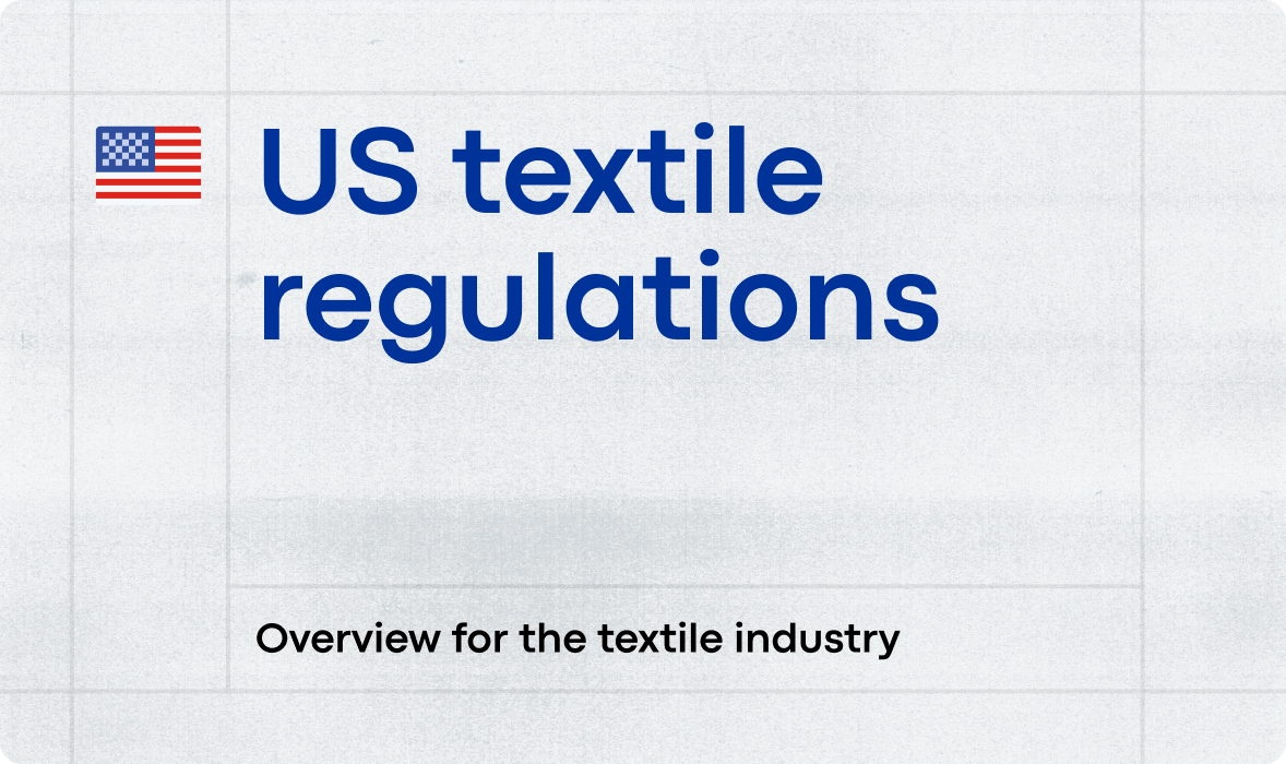 [Textile industry] Overview of U.S. sustainability regulations relevant ...